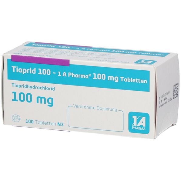 Tiaprid 100 - 1 A Pharma® 100 St - shop-apotheke.com