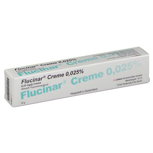 Flucinar® Creme 0,025% 50 g - shop-apotheke.com
