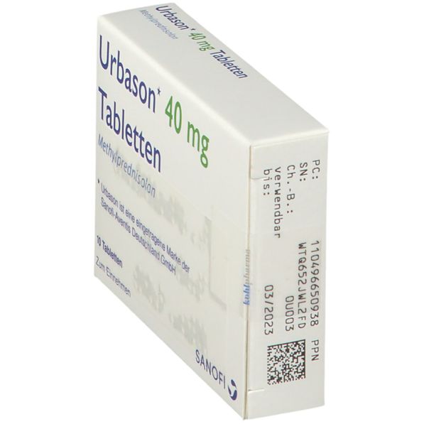 Urbason 40 mg 10 St - shop-apotheke.com