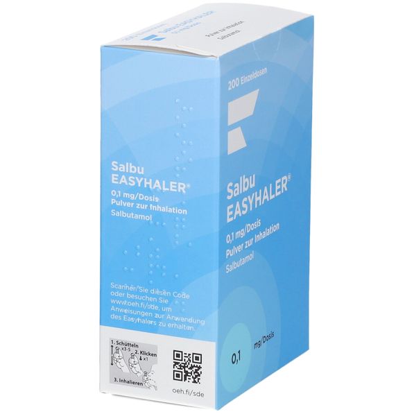 Salbu Easyhaler® 0,1 mg/Dosis 1 St - shop-apotheke.com