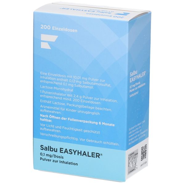 Salbu Easyhaler® 0,1 mg/Dosis 1 St - shop-apotheke.com