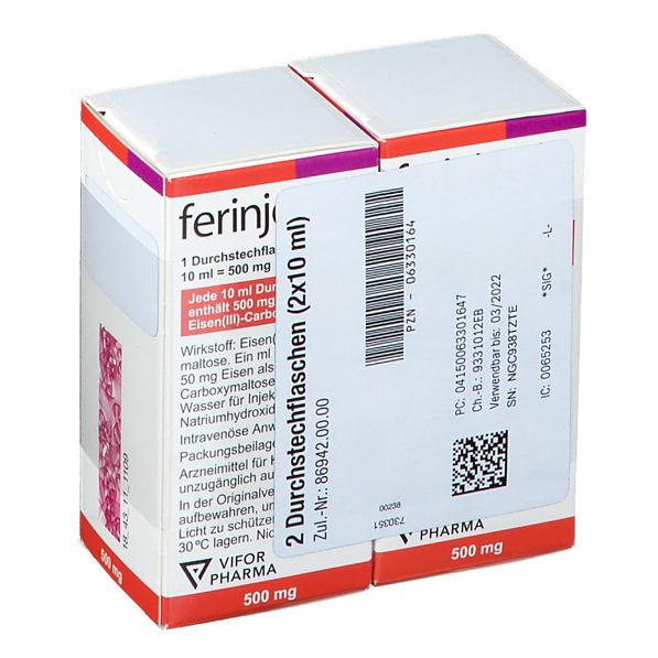 ferinject® 50 mg/ml 2x10 ml - shop-apotheke.com