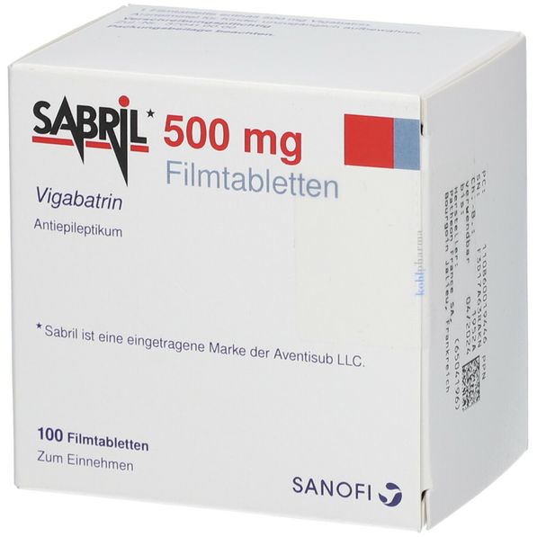 SABRIL 500 mg Filmtabletten 100 St - shop-apotheke.com