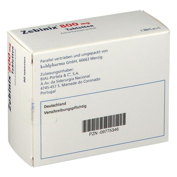 Zebinix® 800 mg 90 St - shop-apotheke.com