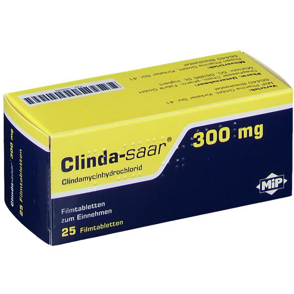Clinda-saar® 300 mg 25 St - shop-apotheke.com