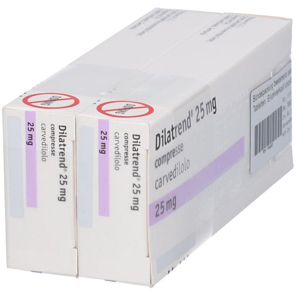 Dilatrend 25 mg 100 St - shop-apotheke.com