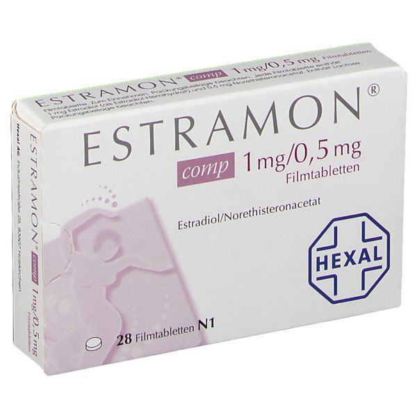 ESTRAMON® comp 1 mg/0,5 mg 28 St - shop-apotheke.com