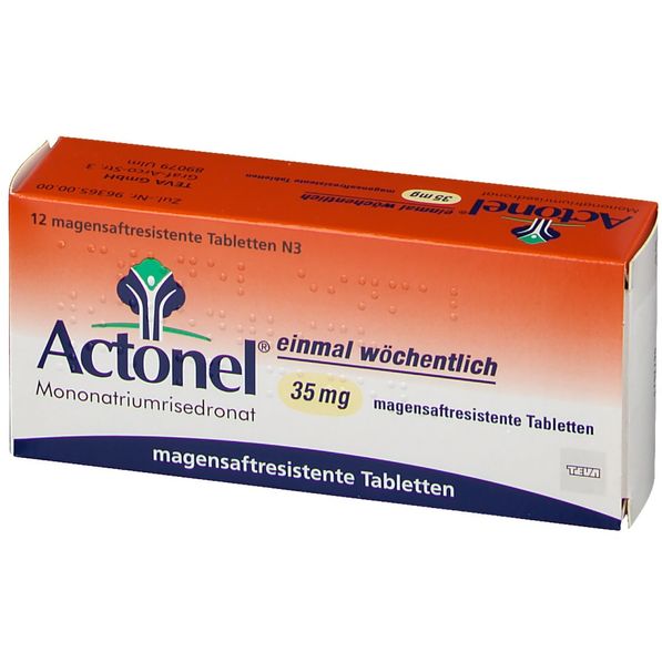 Actonel® einmal wöchentlich 35 mg 12 St - shop-apotheke.com