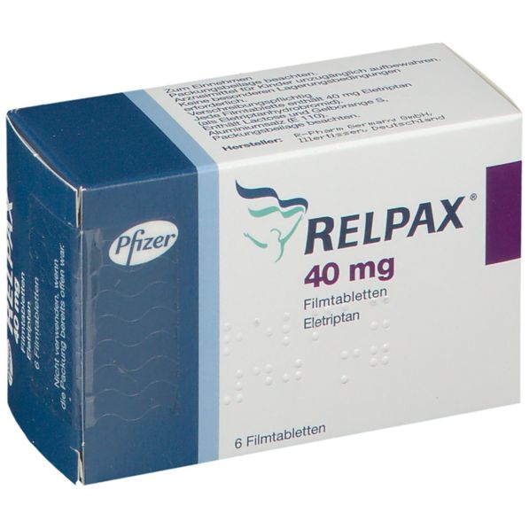 RELPAX® 40 mg 6 St - shop-apotheke.com