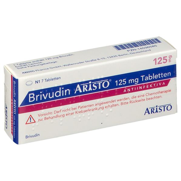 Brivudin Aristo® 125 mg 7 St - shop-apotheke.com