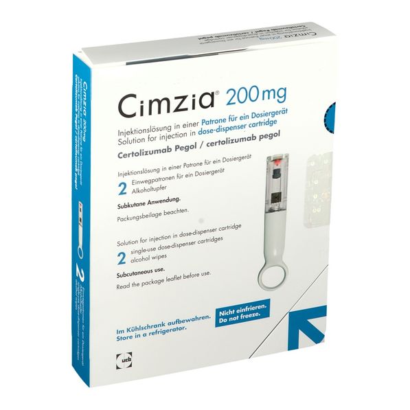 Cimzia 200 mg 1x2 St - shop-apotheke.com