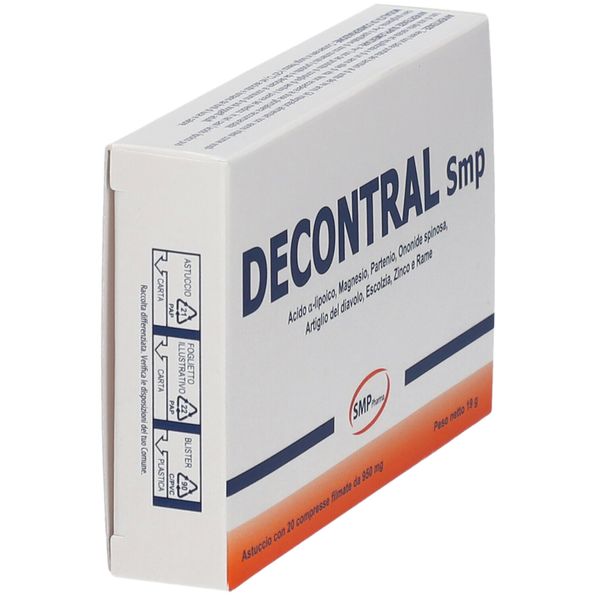 Decontral Smp Compresse 20 pz | Redcare