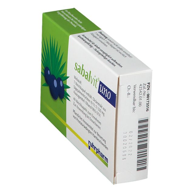 Sabalvit Uno Kapseln 40 St - shop-apotheke.com
