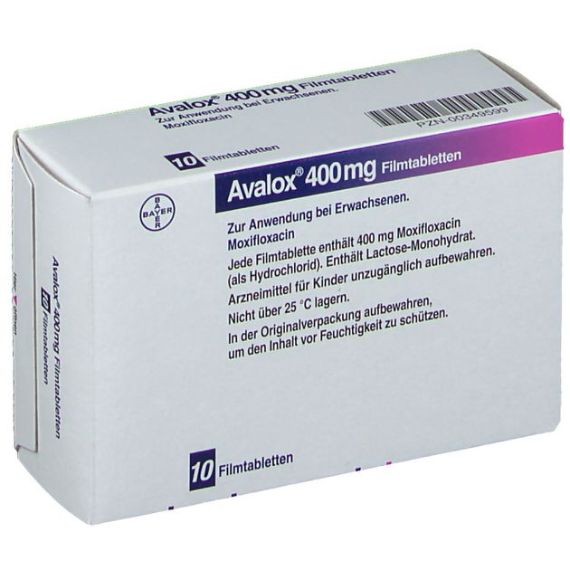Avalox® 400 mg 10 St - shop-apotheke.com