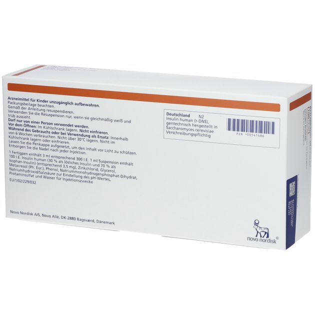 Actraphane® 30 InnoLet® 100 I.E./ml 10x3 ml - shop-apotheke.com