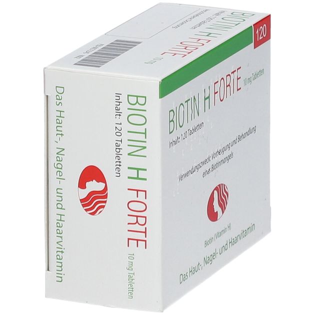 BIOTIN H forte 10mg Tabletten 120 St - shop-apotheke.com