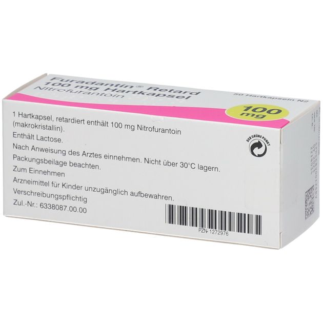 Furadantin® Retard 100 mg 50 St - shop-apotheke.com