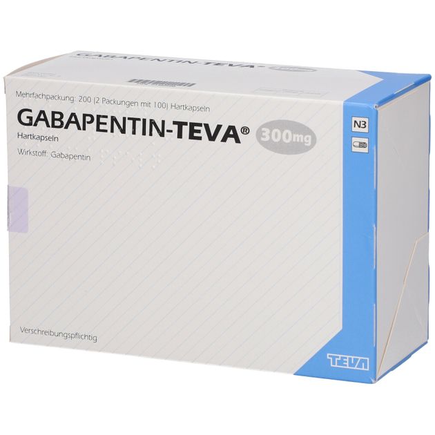 GABAPENTIN-TEVA® 300 mg 200 St - shop-apotheke.com