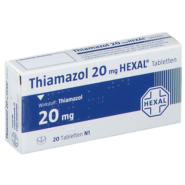 Thiamazol 20 mg HEXAL® 20 St - shop-apotheke.com