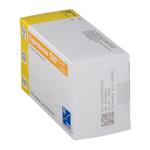 Cyproteron TAD® 50 mg 100 St - shop-apotheke.com