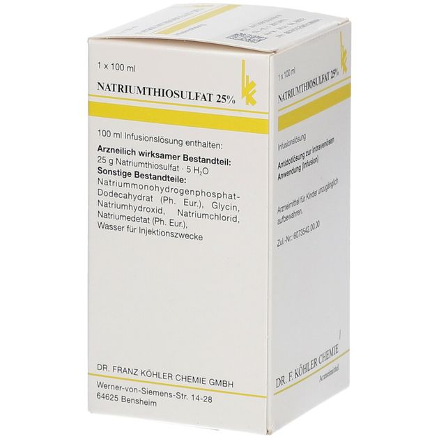 NATRIUMTHIOSULFAT 25 % 100 ml - shop-apotheke.com