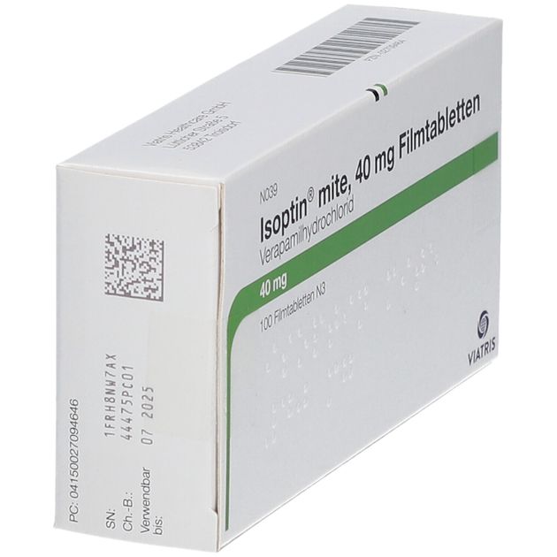 Isoptin® mite 40 mg 100 St - shop-apotheke.com