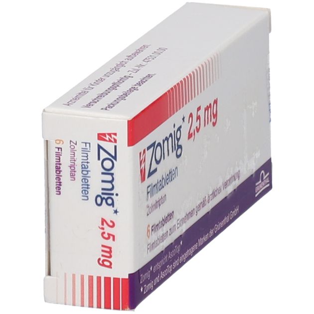 ZOMIG 2,5 mg 6 St - shop-apotheke.com