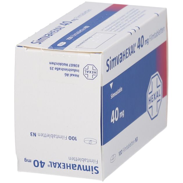 SimvaHEXAL® 40 mg 100 St - shop-apotheke.com