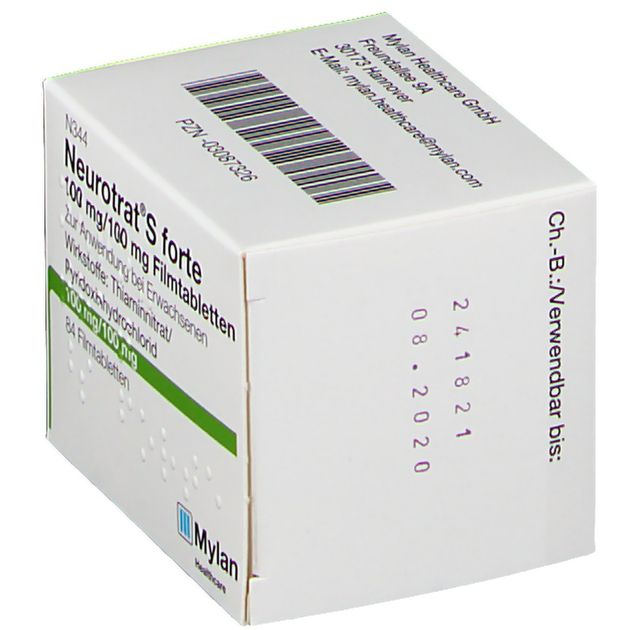 Neurotrat® S forte Filmtabletten 84 St - shop-apotheke.com