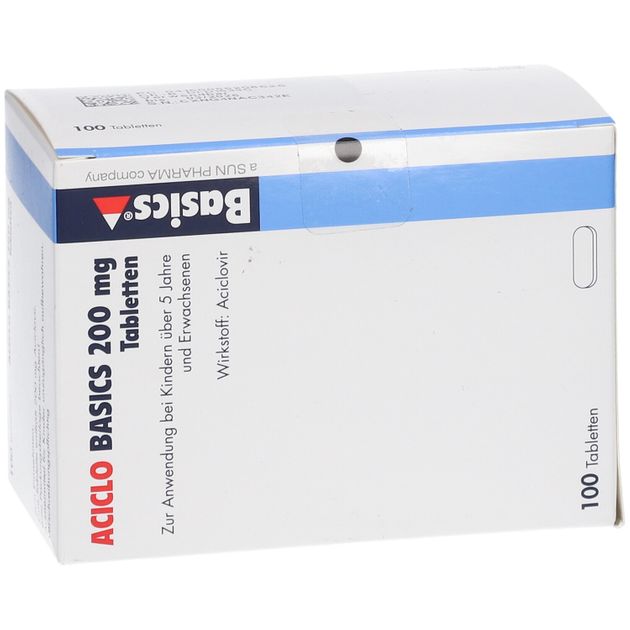 ACICLO BASICS 200 mg 100 St - shop-apotheke.com