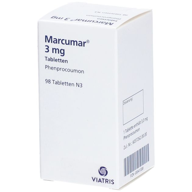 Marcumar® 3 mg 98 St - shop-apotheke.com