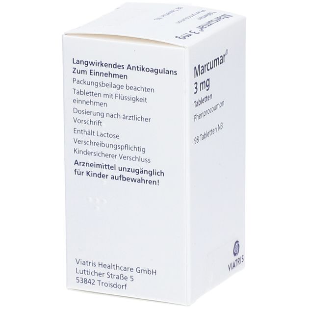 Marcumar® 3 mg 98 St - shop-apotheke.com