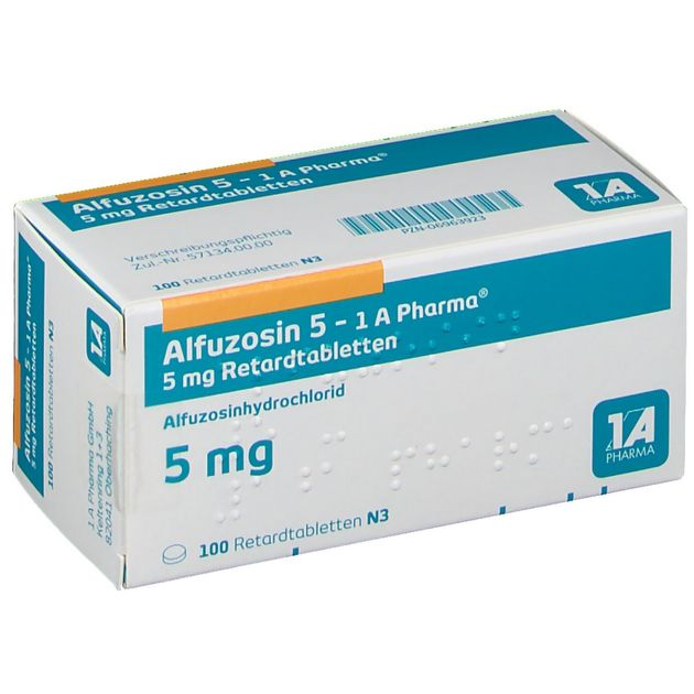 Alfuzosin 5 - 1 A Pharma® 5 mg 100 St - shop-apotheke.com