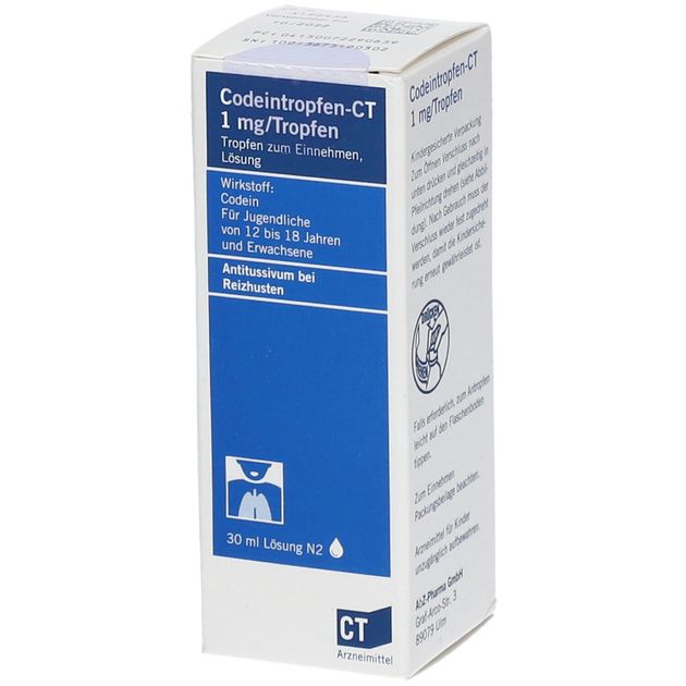 Codeintropfen-Ct 1 mg/Tropfen 30 ml - shop-apotheke.com