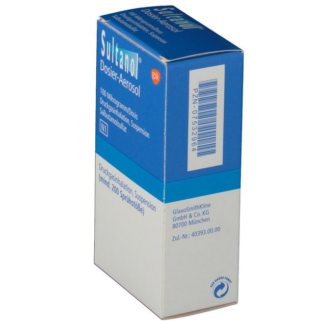 Sultanol® 100 µg/Dosis 1 St - shop-apotheke.com