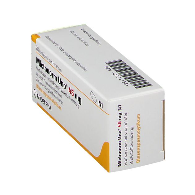 Mictonorm® Uno 45 mg 28 St - shop-apotheke.com