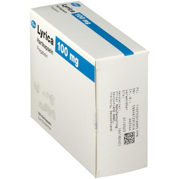 Lyrica 100 mg 100 St - shop-apotheke.com