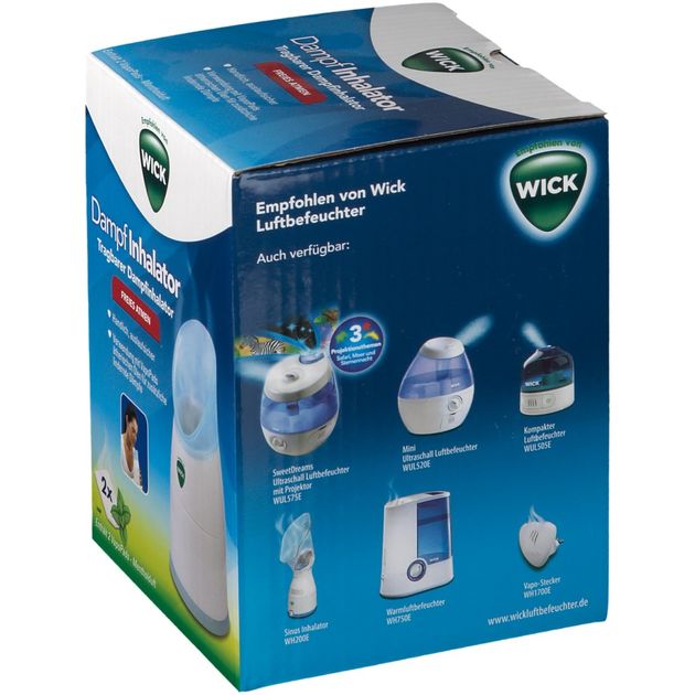 WICK Dampf-Inhalator mit Wick VapoPads® 1 St - shop-apotheke.com