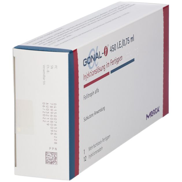 Gonal-F 450 I.E./0,75 ml 33 µg/0,75 ml 1 St - shop-apotheke.com