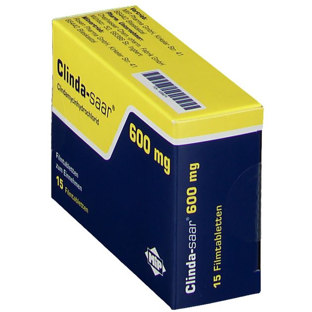 Clinda-saar® 600 mg 15 St - shop-apotheke.com
