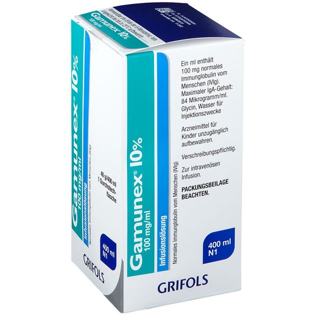 Gamunex 10% 400 ml 400 ml - shop-apotheke.com