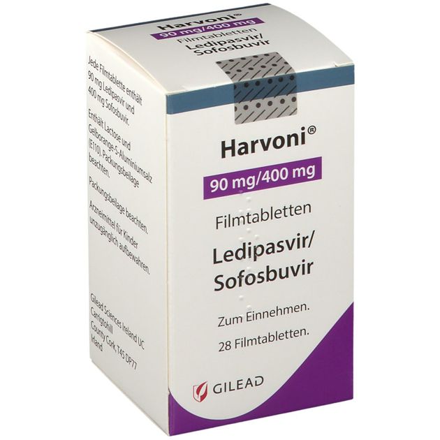 Harvoni® 90 mg/400 mg 28 St - shop-apotheke.com