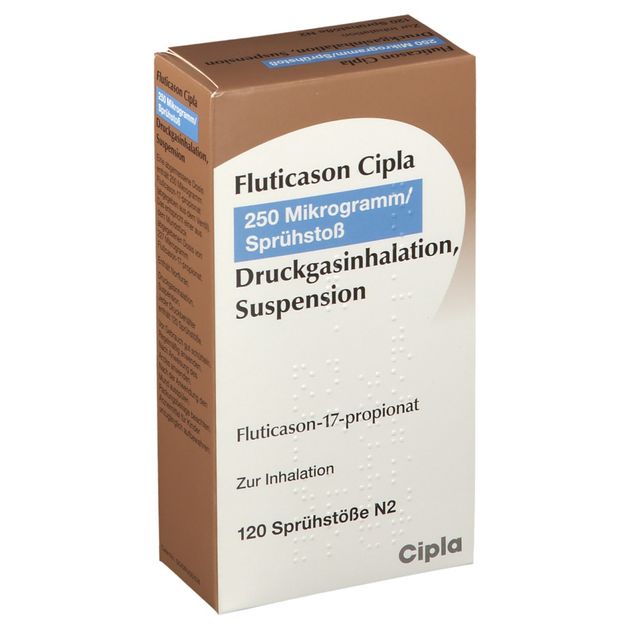 Fluticason Cipla 250 Mikrogramm/Sprühstoß 1 St - shop-apotheke.com