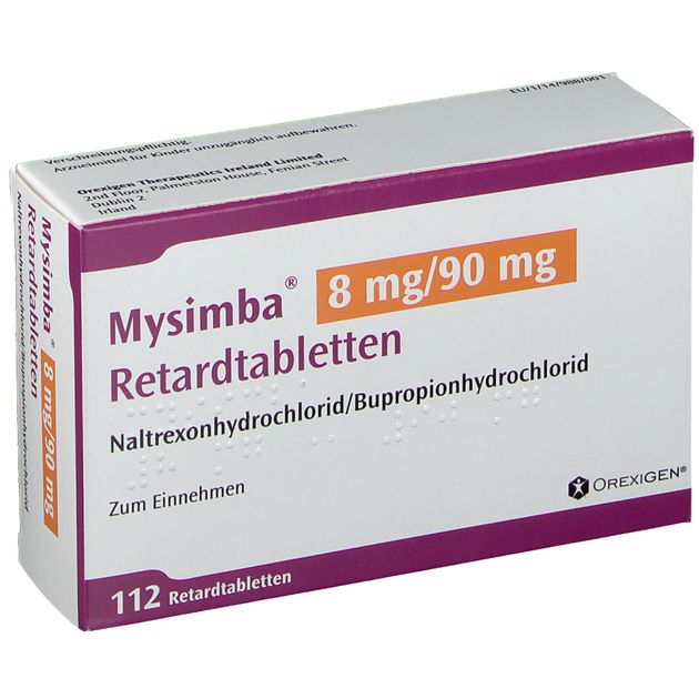 MYSIMBA 8 mg/90 mg Retardtabletten 112 St - shop-apotheke.com