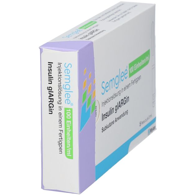 SEMGLEE 100 E/ml Injektionslösung i.e.Fertigpen 5x3 ml - shop-apotheke.com