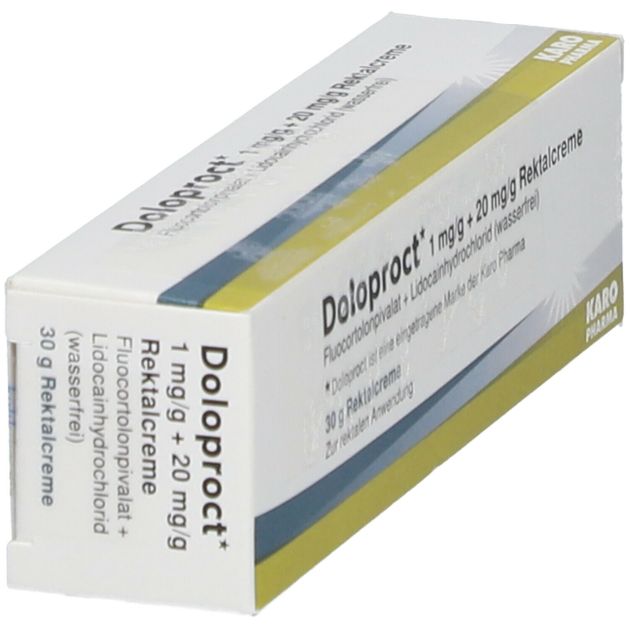 DOLOPROCT 1 mg/g + 20 mg/g Rektalcreme 30 g - shop-apotheke.com