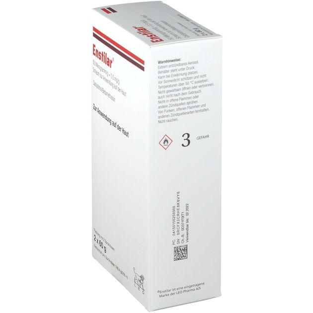 Enstilar 50 µg/g + 0,5 mg/g Schaum Z.Anw.A.D.Haut 2x60 g - shop ...