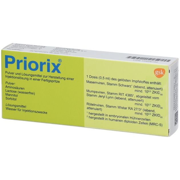 Priorix: Impfstoff | Shop Apotheke