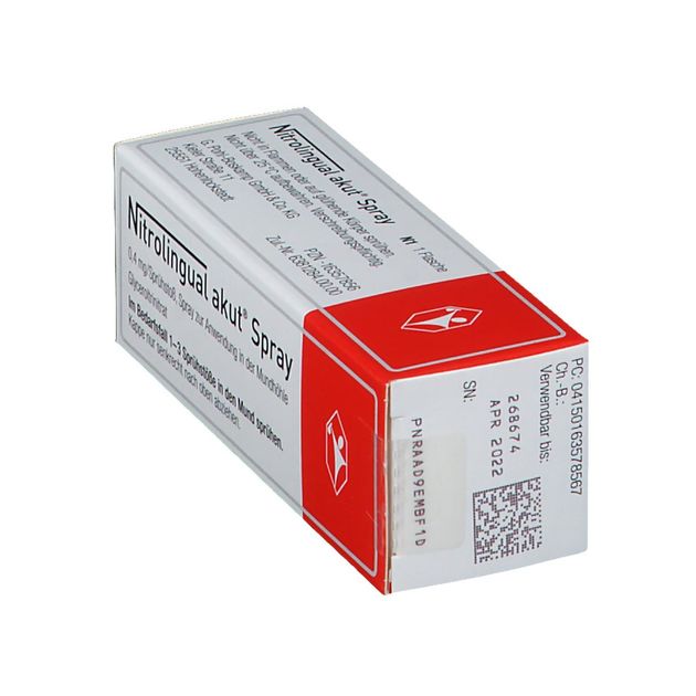 Nitrolingual® akut® Spray 0,4 mg/Sprühstoß 11,8 g - shop-apotheke.com