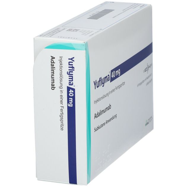 YUFLYMA 40 mg/0,4 ml Inj.-Lösung i.e.Fertigspritze 6 St - shop-apotheke.com